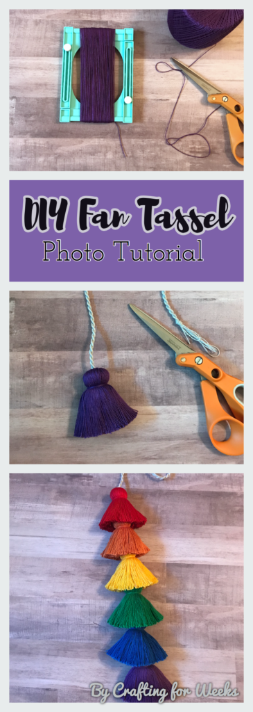DIY Fan Tassels - Crafting for Weeks