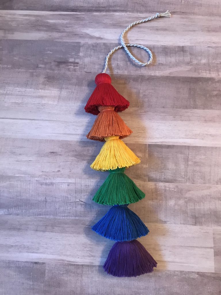 DIY Fan Tassels - Crafting for Weeks