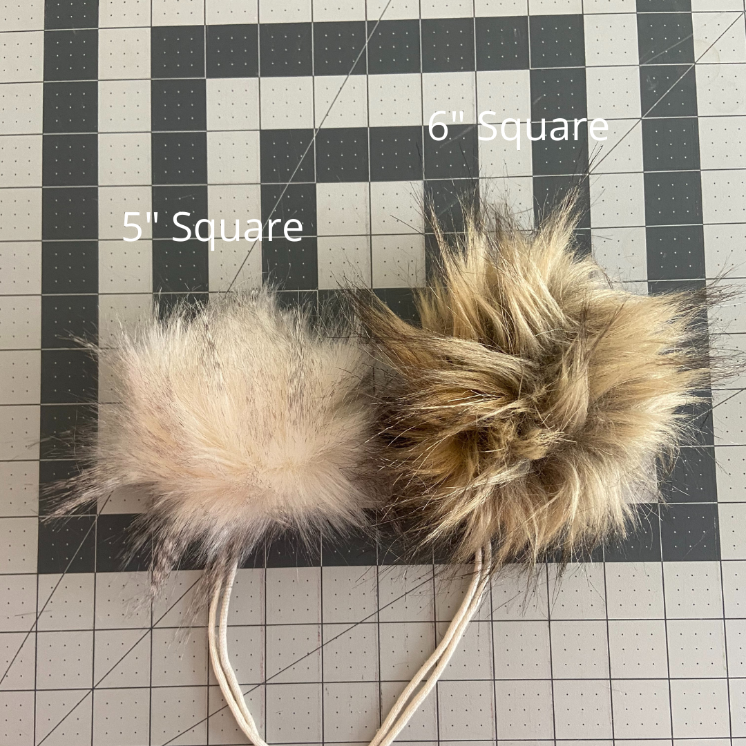 How to Make Faux Fur Poms: Photo & Video Tutorial - Crafting for Weeks