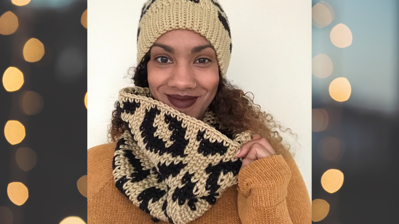 How to Crochet a Leopard Print Scarf - Crafting for Weeks
