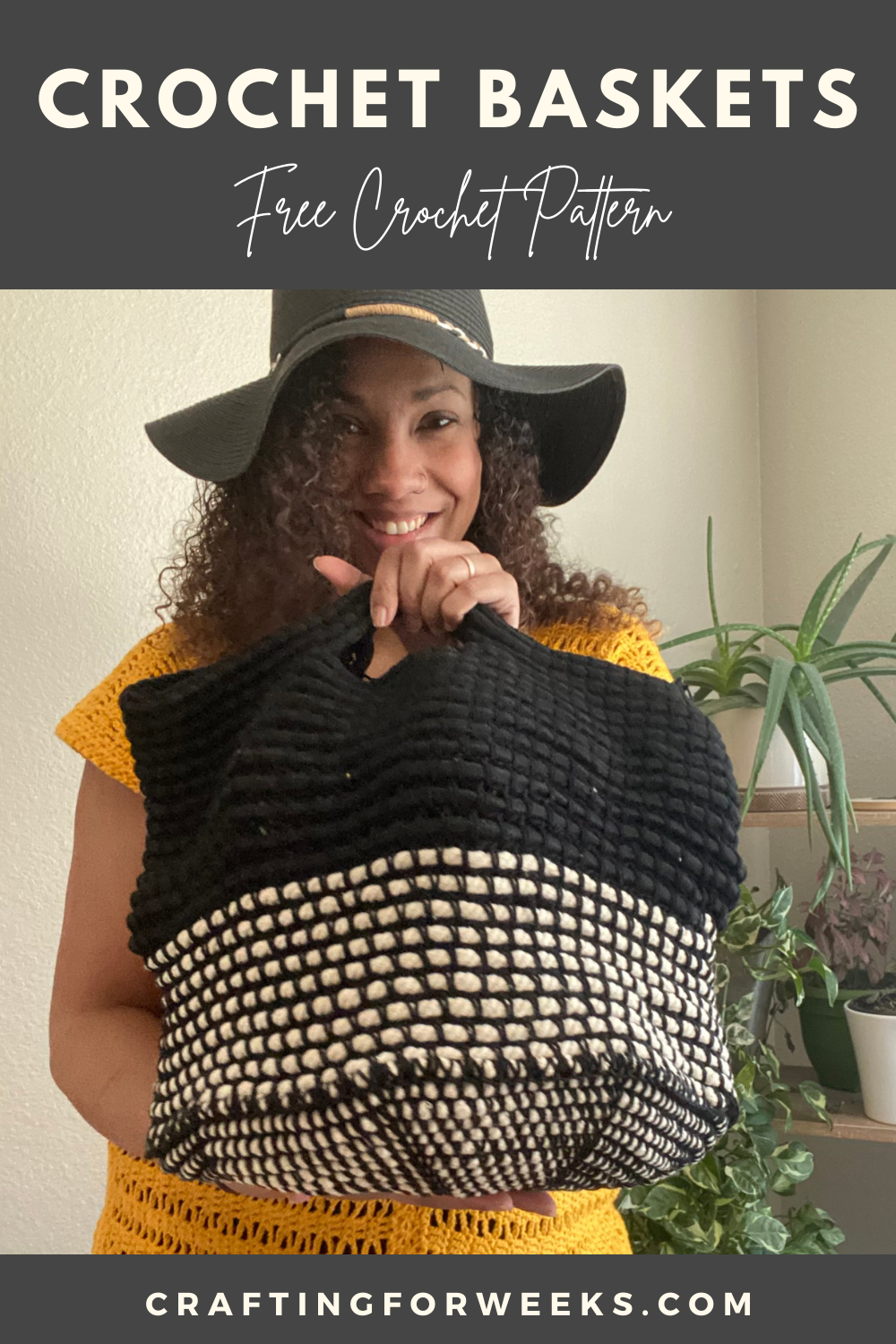 How to Crochet a Rope Basket - Free Pattern & Tutorial - Crafting for Weeks